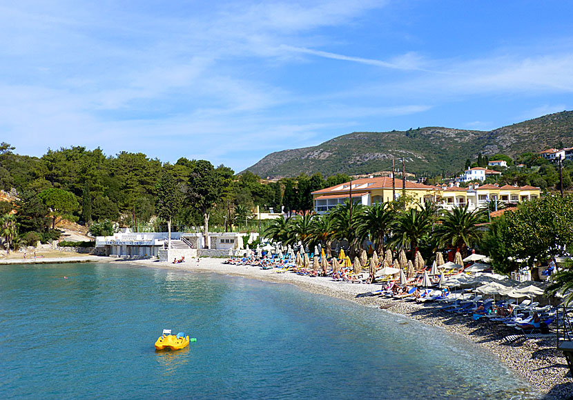 The 24 best beaches on Samos in Greece.