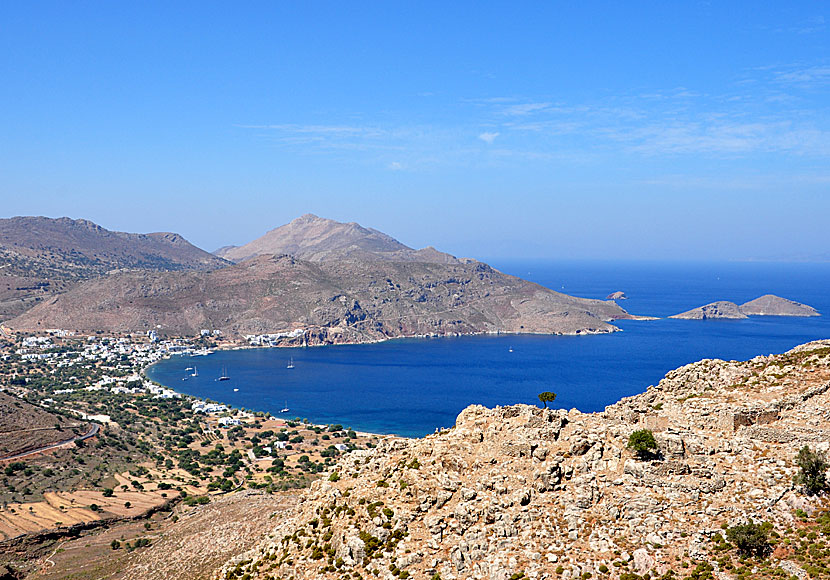Hiking in Tilos. Agios Ioannis. Ghera. Lethra.