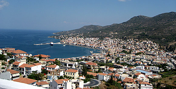 Samos. Pythagorion. Kokkari. Accommodation. Beaches.